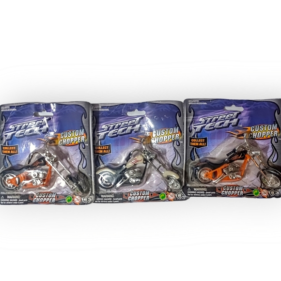 Vintage | Toys | Street Tech Custom Chopper Motorcycle Toys Harley ...